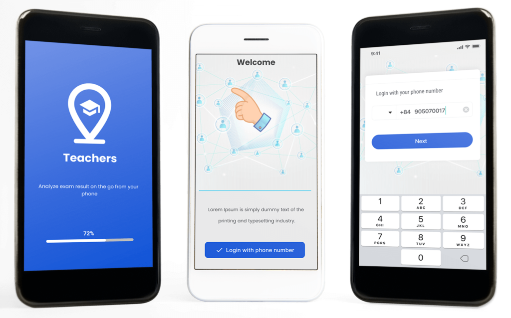 Grading App – UI/UX Designer